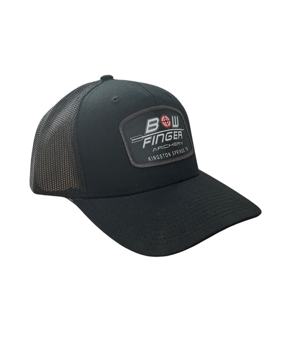 BOWFINGER BLACK SHOOTER HAT - Bowfinger Archery Inc